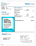 Shaw Business Account Sign-In, Manage Account - Shaw Business